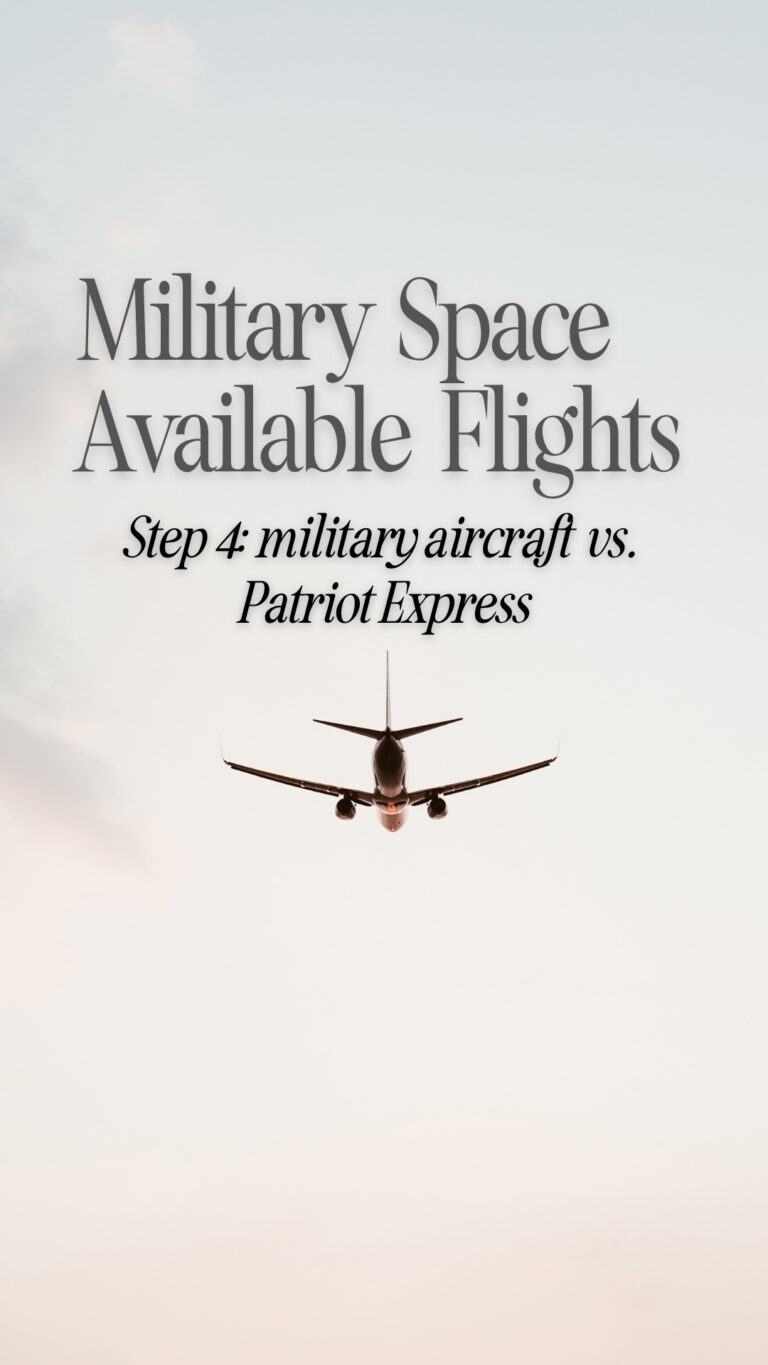 How to Fly Military Space Available (Space-A) Flights Guide